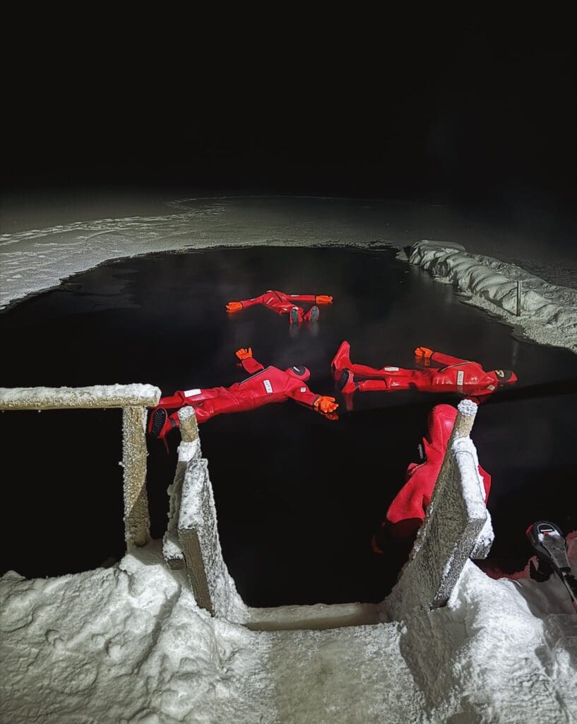 What It's Like to Go Ice Floating in Lapland - Ready Set Jet Set